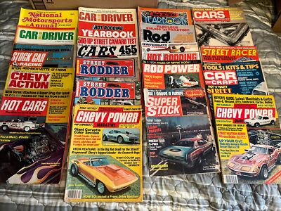 Lot of 21 STREET RODDER Vintage 70s Car Magazines 1972-1979 | eBay