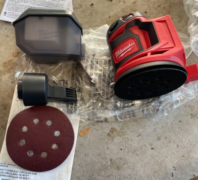 Milwaukee 2648-20 M18 18V Cordless Random Orbit Sander - Bare Tool ...