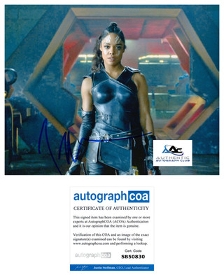 TESSA THOMPSON AUTOGRAPH SIGNED 8X10 PHOTO THOR LOVE AND THUNDER ...