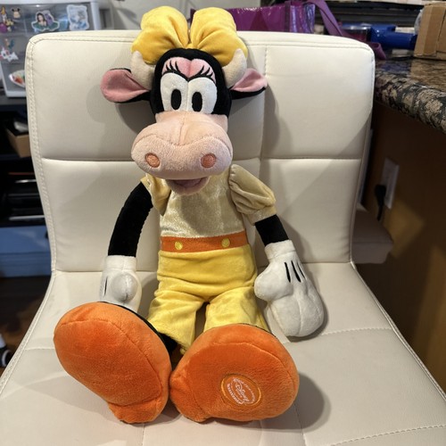 Disney Clarabelle Cow Plush Yellow Store Exclusive 16" Mickey Mouse ...