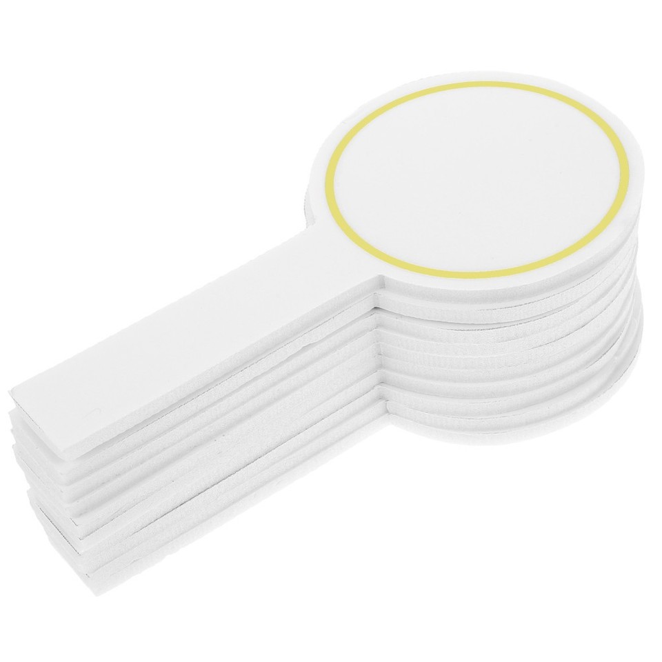 6 Pcs Dry Erase Score Paddle Small Handheld Whiteboard Classroom ...