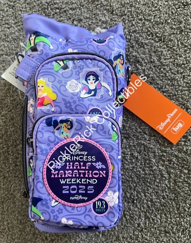 Disney Parks Bag Water Bottle Huggie Lug 2025 RunDisney Princess ...