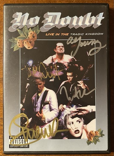 No Doubt Live Nel Regno Tragico 2006 US Org Autografato DVD Gwen ...