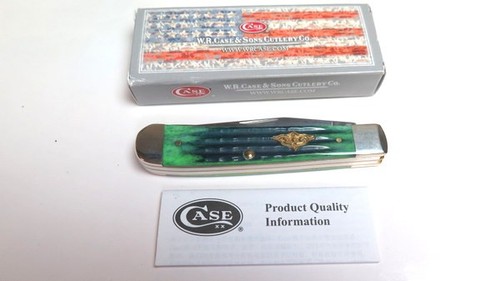 Case XX Hunter Green Bone Trapper 6254 SS Pocket Knife 2016 #30951 ...