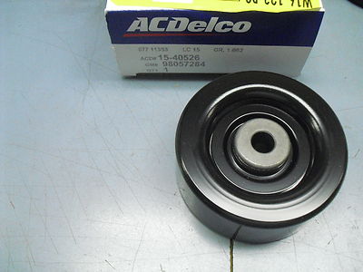 2001-06 Duramax Silverado Sierra Smooth A/C Drive Belt Tensioner Pulley ...