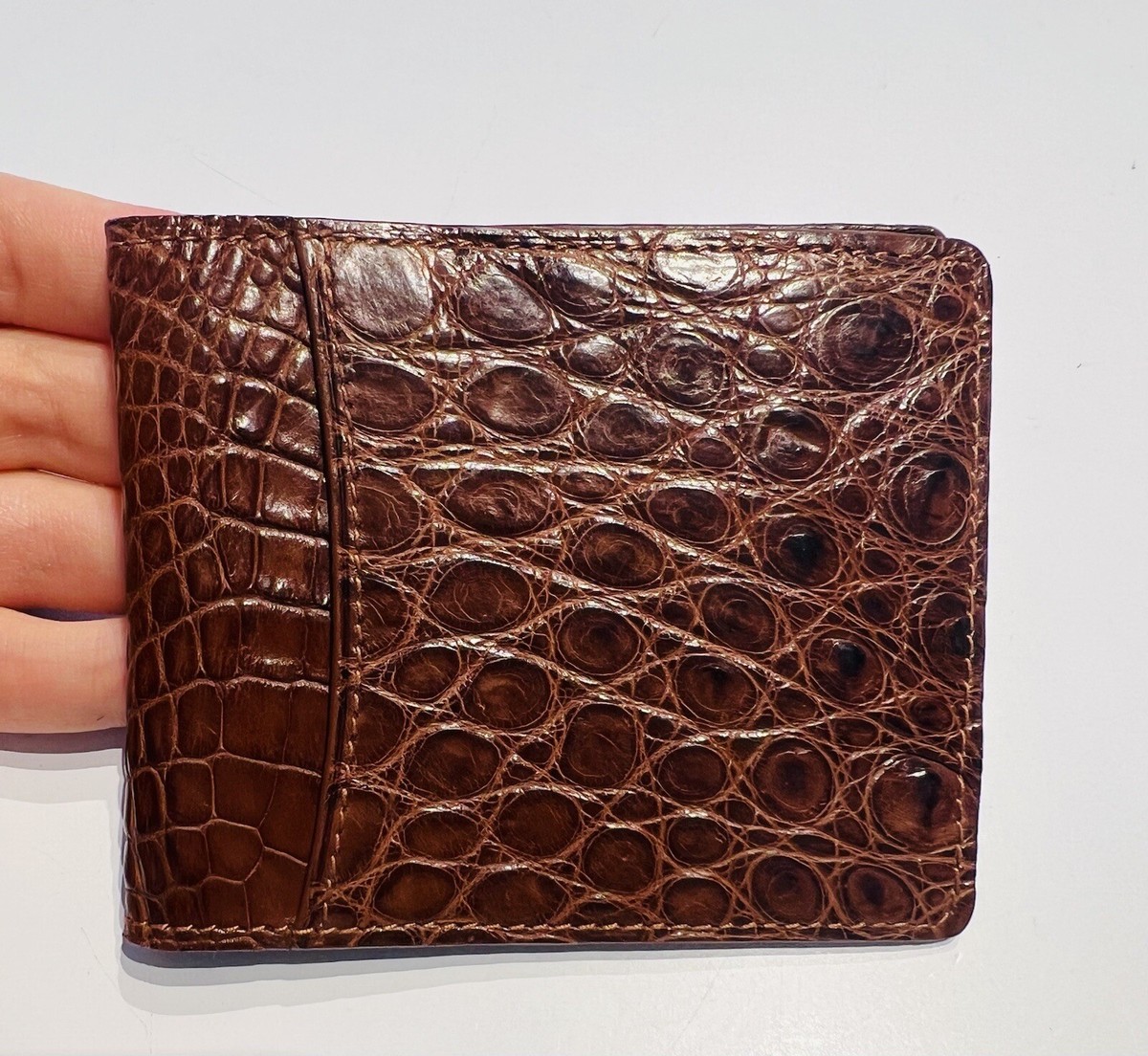 Authentic Alligator Skin Wallet