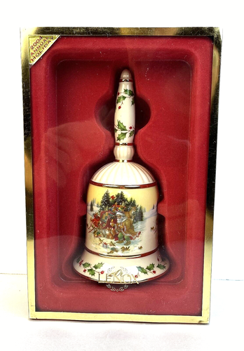 2004 Lenox Annual Holiday Collector Bell First in Series Santa’s ...