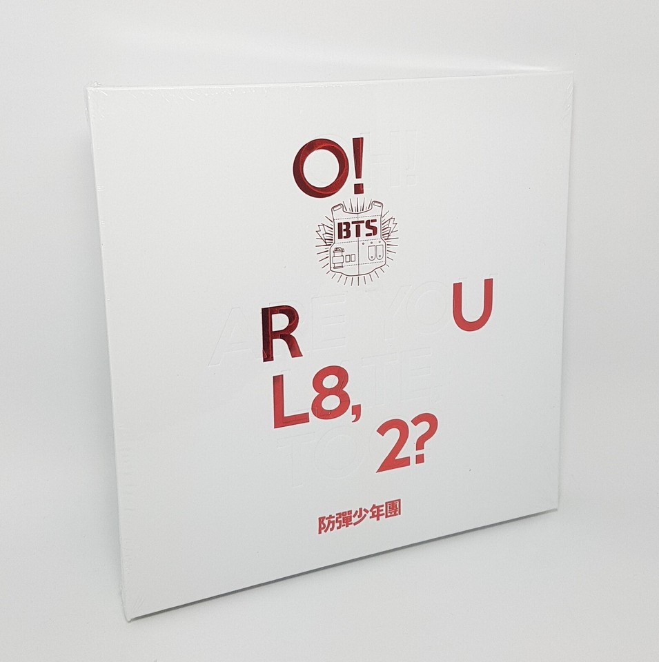 BTS 1st Mini Album O!RUL8,2? CD+74p Booklet+2p Photocard+Folded Poster ...