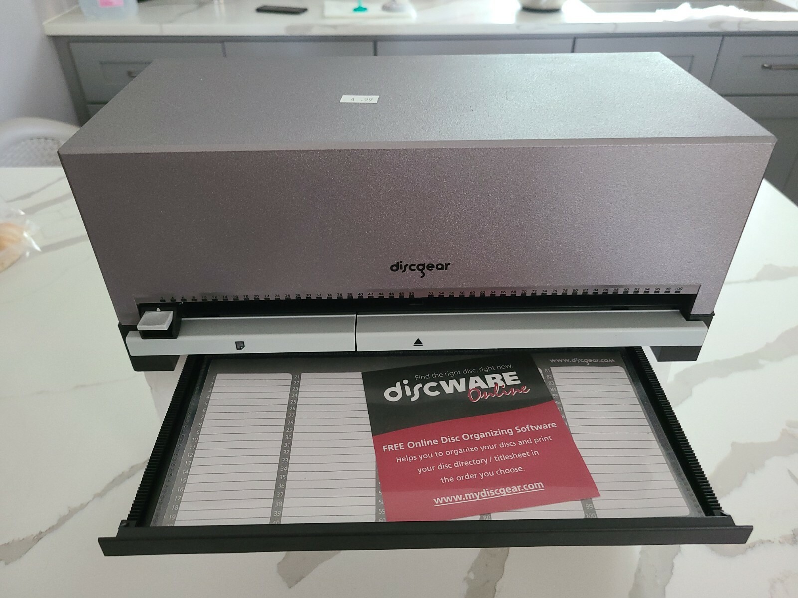 DiscGear Selector 100E CD Media Storage Organizer for sale online | eBay