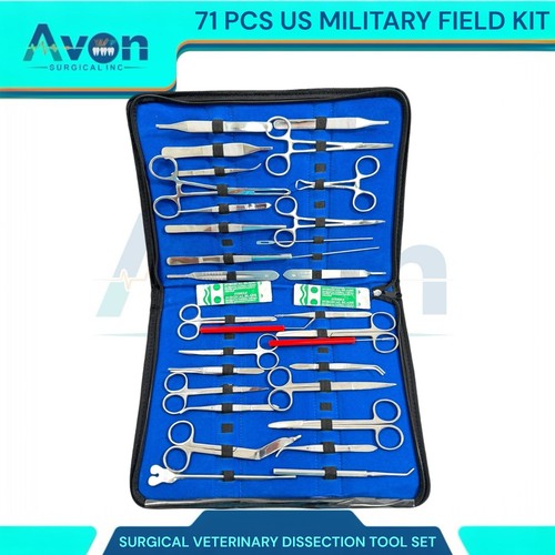 71 US MILITARY FIELD MINOR SURGERY SURGICAL INSTRUMENTS FORCEPS ...