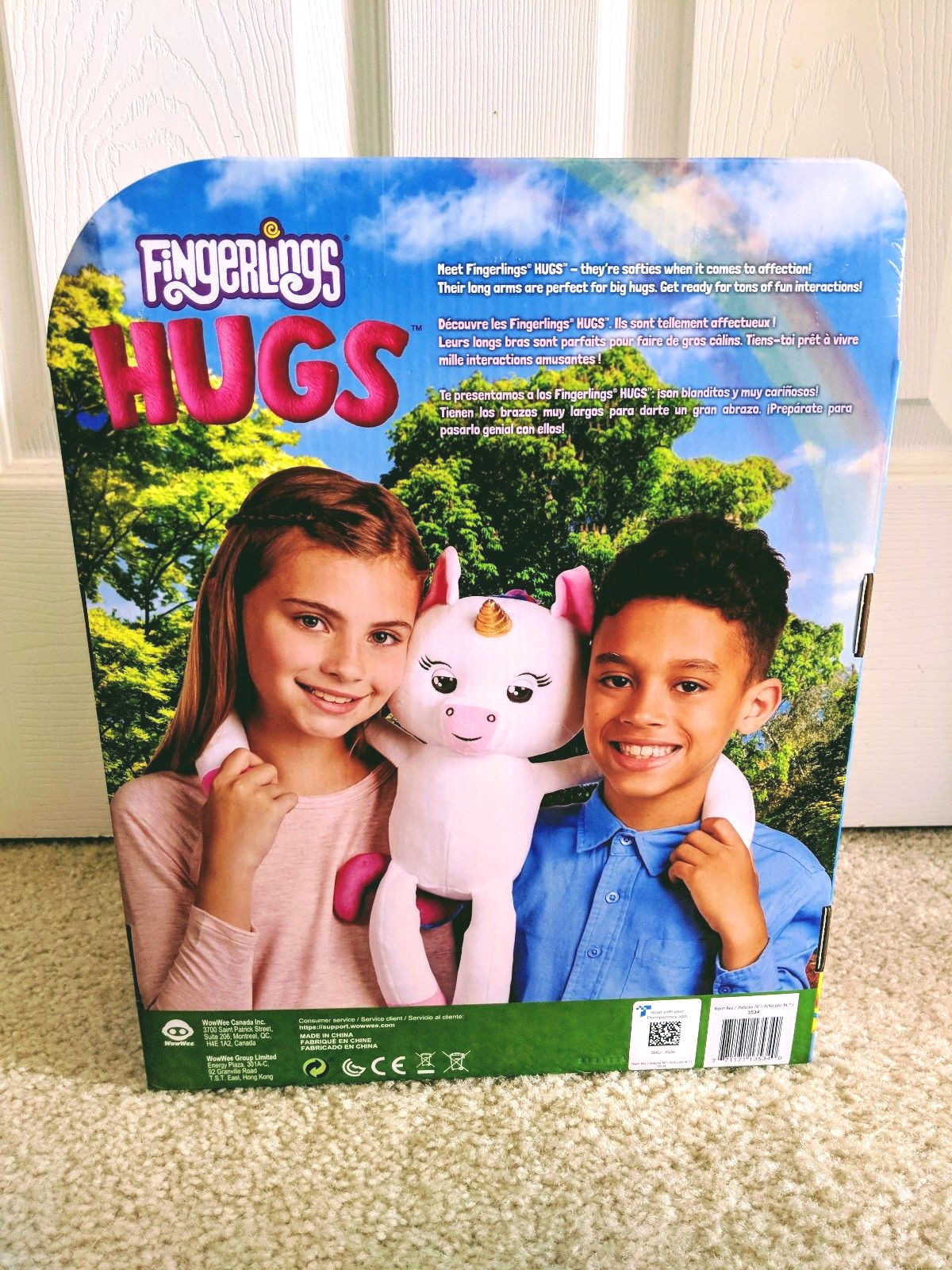 FINGERLINGS HUGS Gigi - In Hand Interactive Fingerling Unicorn by ...
