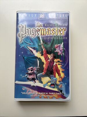 The Pagemaster (VHS, 1993, Clamshell) 86162864131| eBay