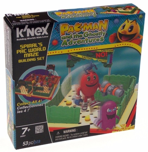 KNEX Building Sets Pacman Ghostly Adventures Spirals Pac World Maze ...