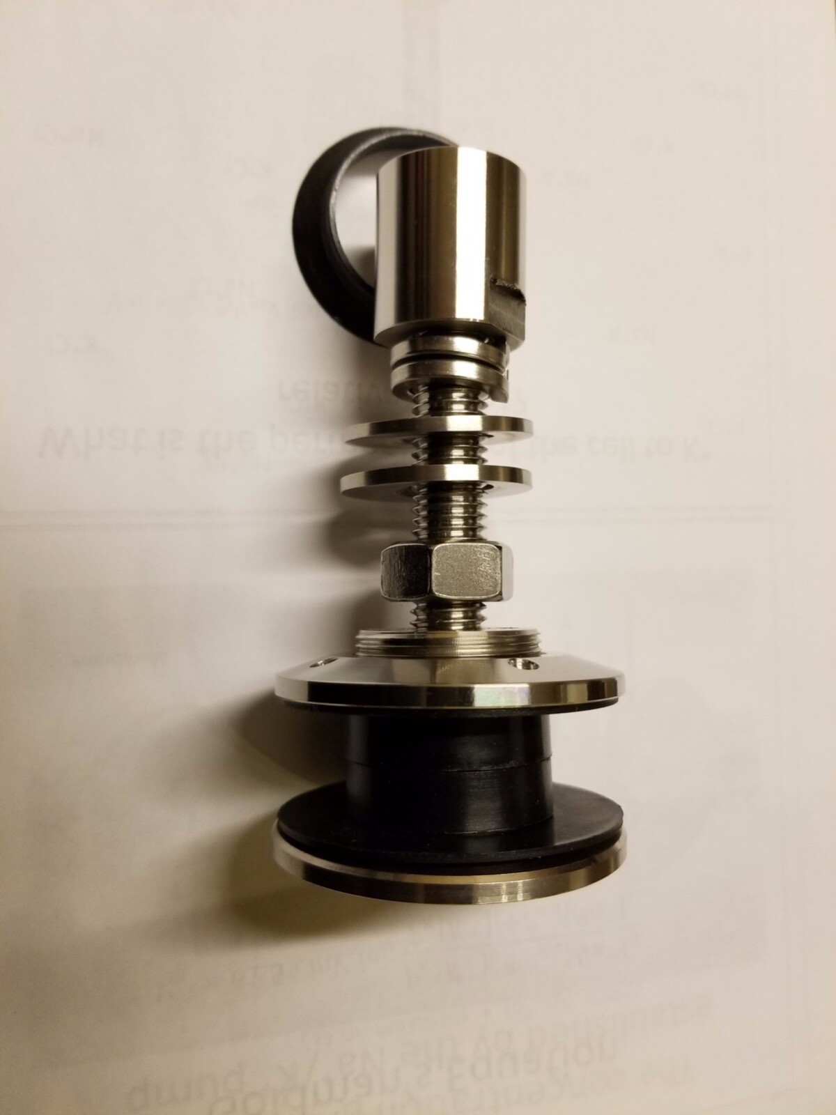 Lot of 2 CRL Brushed Stainless Steel Rigid Fastener for Glass 1/2" to 1 ...