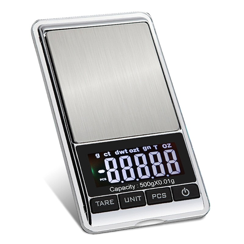 Portable Jewelry Scale for w/ Calibration Weight 500g x 0.1g Digital ...