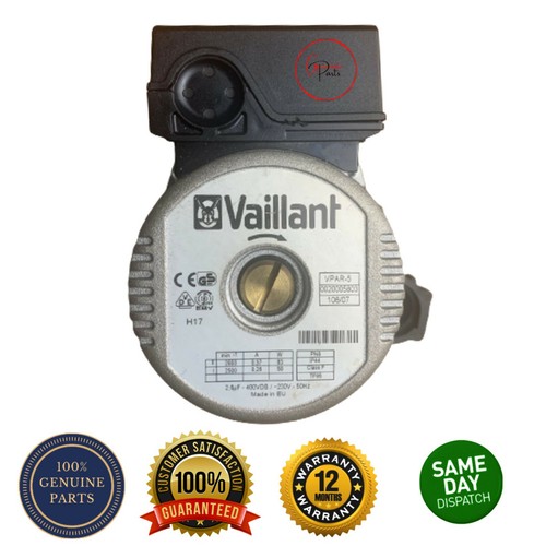 VAILLANT ECOTEC PRO 24 & 28 & 24 R1 & 28 R1 BOILER PUMP 0020136638 ...