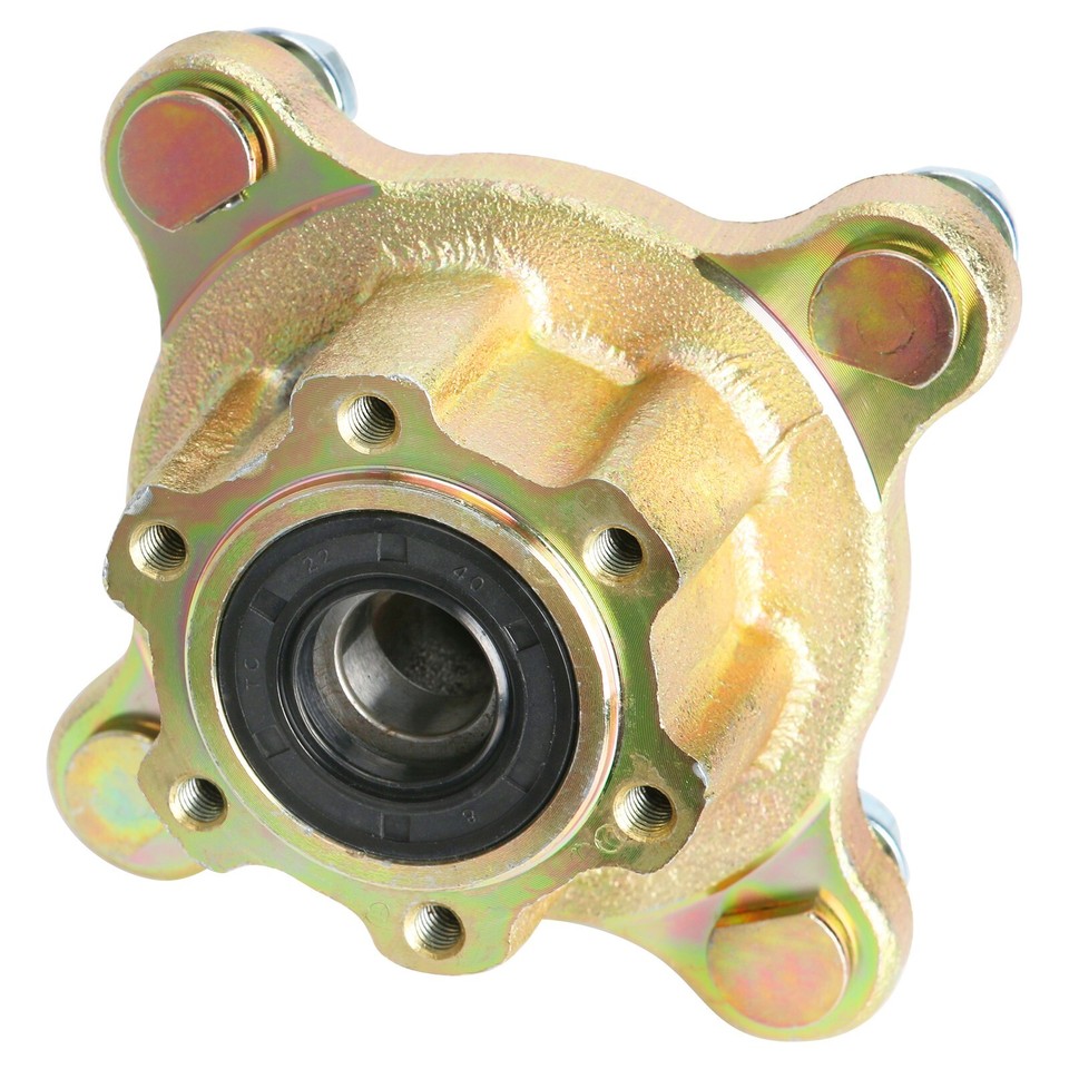 Pair 4 Stud Front Spindle Wheel Hub Bearing For 110cc 125cc ATV Go kart ...