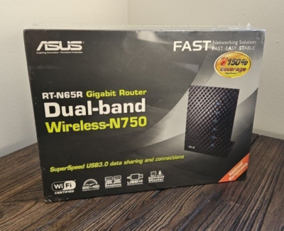 Asus RT-N65R Dual-band Wireless Router - N750 Gigabit | eBay