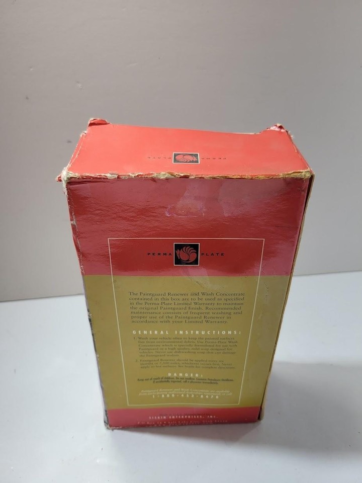 Perma Plate Paintguard Maintenance Kit Car Paint Protection Renew Wash ...