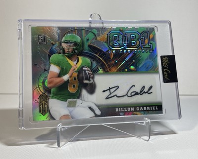 Dillon Gabriel 2024 Wild Card QB1 On The Clock Auto Cleveland Holo TRUE ...