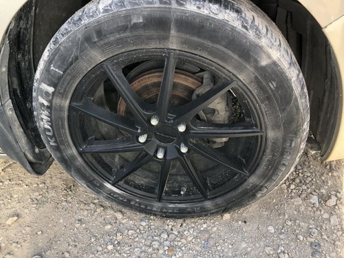 Liquid Metal Shadow 18”x8" Wheels Tires 10 spoke BLACK 5x120 BP 668033 ...