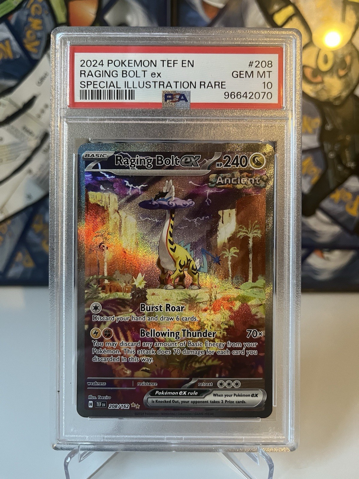 Raging Bolt ex 2024 Scarlet & Violet: Temporal Forces #208/162 Special ...