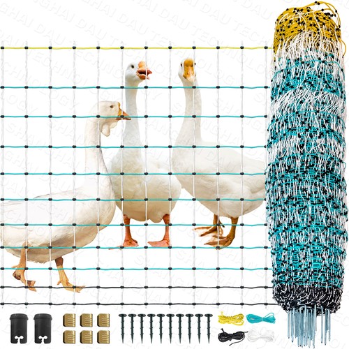 Electric Poultry Netting Chicken Fence Ducks Turkeys Sheep Geese Fence ...