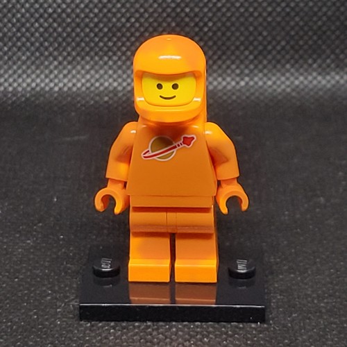 Lego Orange Classic Spaceman Minifigure w/ Helmet and Air Tanks Retro ...