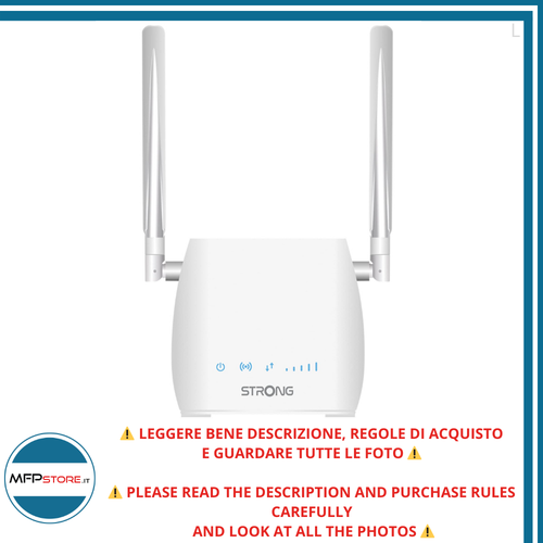 STRONG Router 4G LTE 300M 150Mbit/s WiFi Bei 2,4 GHz, Weiß Und Klein ...