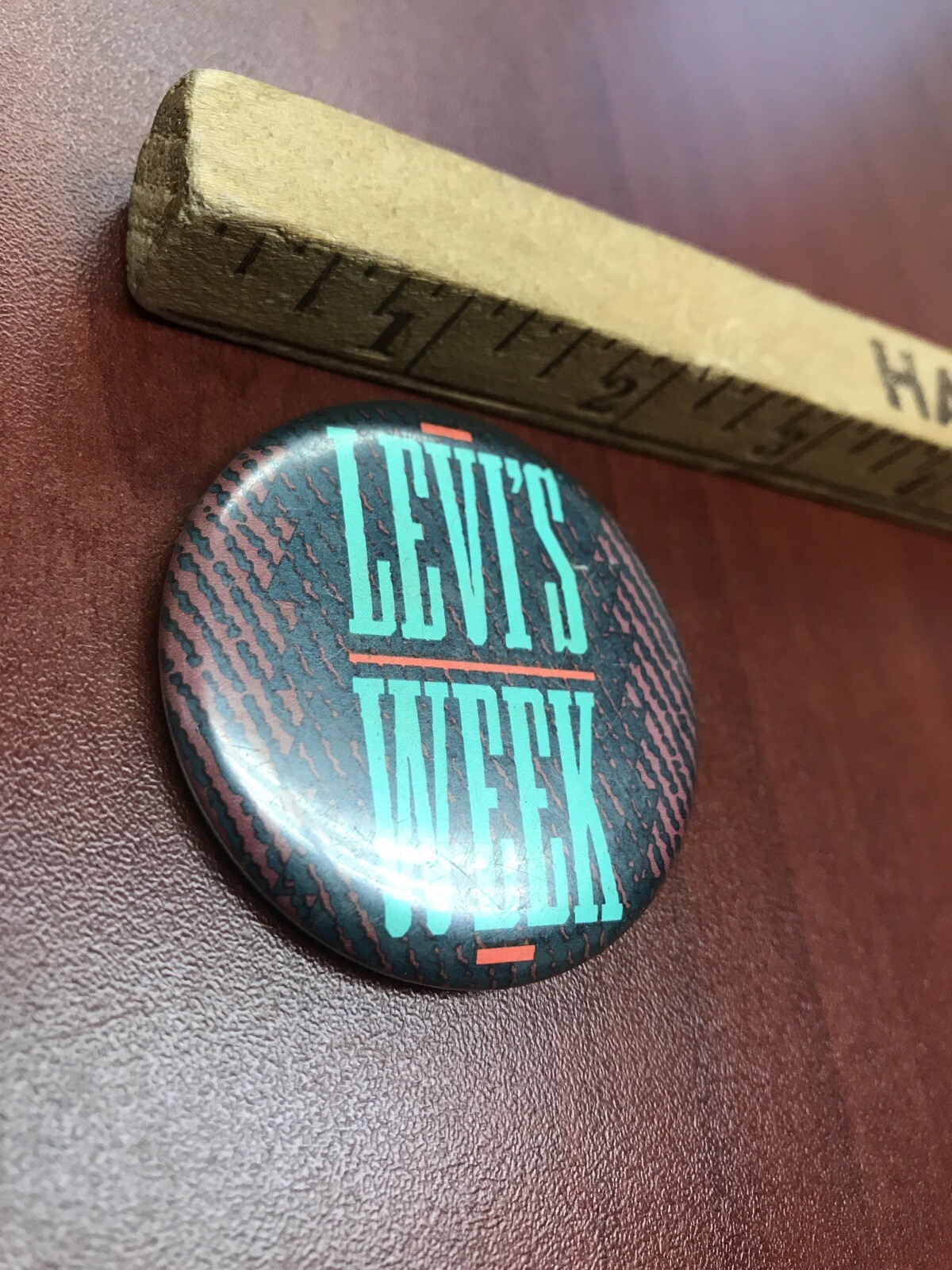 LEVI’S WEEK Pin Pinback Button Vintage 1980’s-90’s Retail Promo Rare | eBay