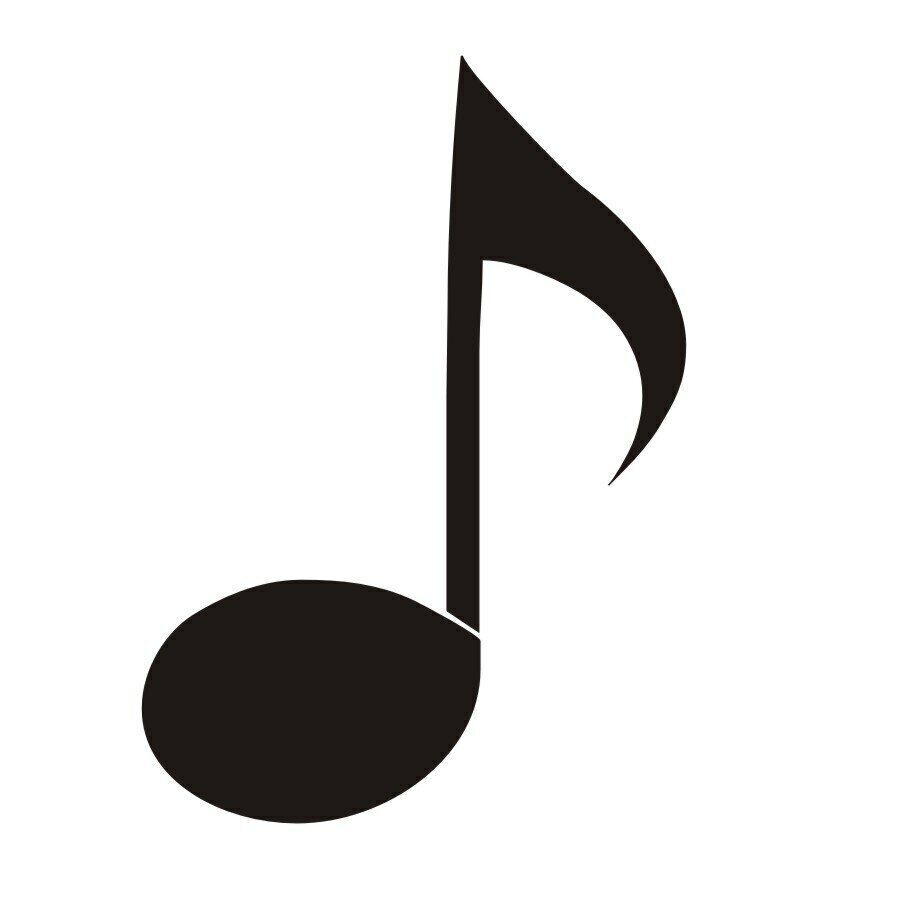 Girls Room Quaver Musical Note Wall Sticker Bedroom Wall Decal Music ...
