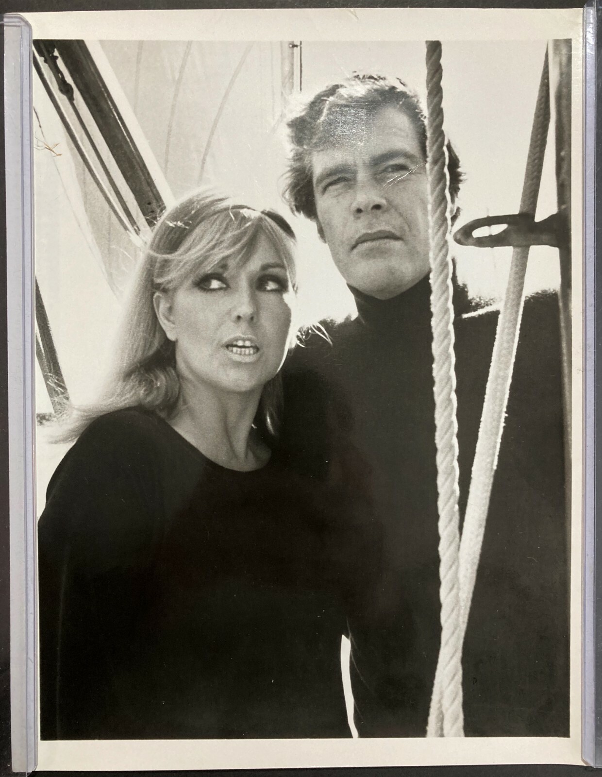 1975 KIM NOVAK ABC TV MOVIE "SATAN'S TRIANGLE" DOUG McCLURE ORIG PHOTO ...