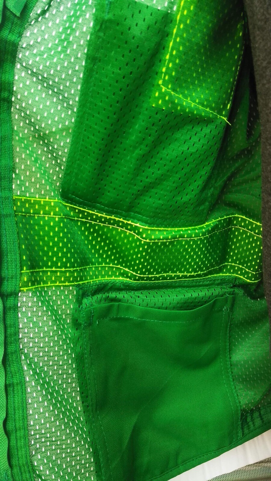 B104-S/M-KISHIGO SAFETY VEST GREEN | eBay