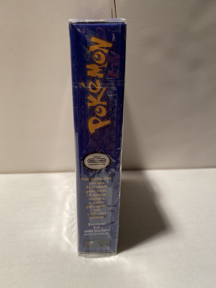 Pokemon Base 2-Player Starter Set Theme Deck Factory Sealed 1999 WOTC ...