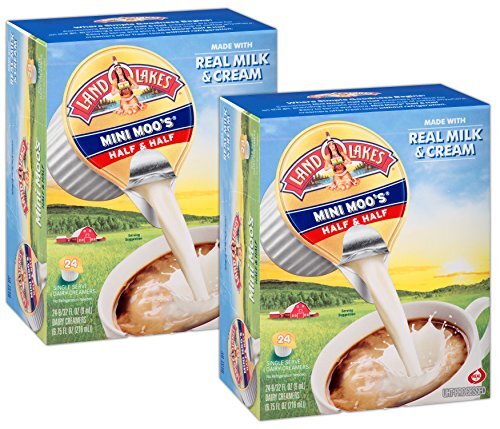 Land O' Lakes Mini-Moo's Half & Half Pack of 2 24-count boxes Total 48 ...