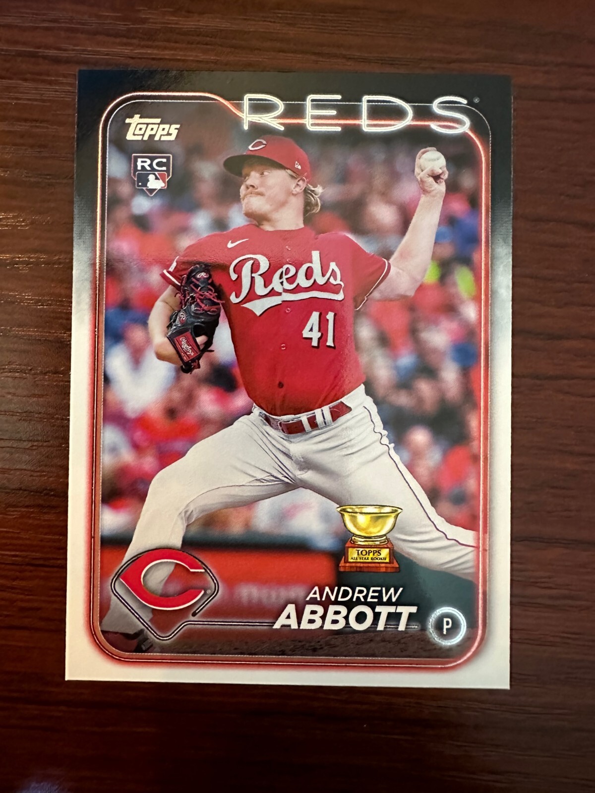 2024 Topps Series 1 Andrew Abbott Rookie Cincinnati Reds #214 | eBay