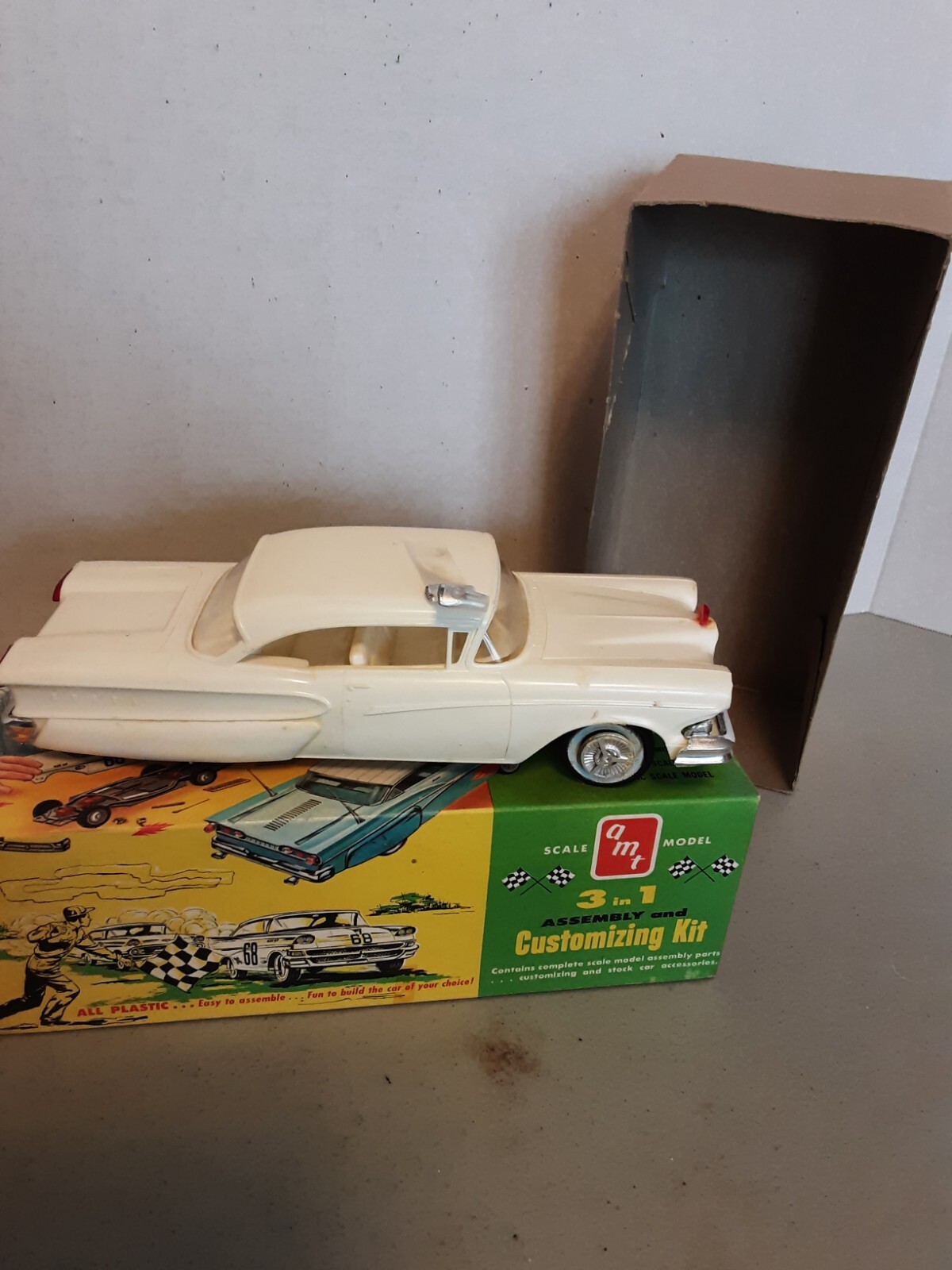 Vintage AMT model car 8EKHT-139, EDSEL Hardtop 1958 | eBay