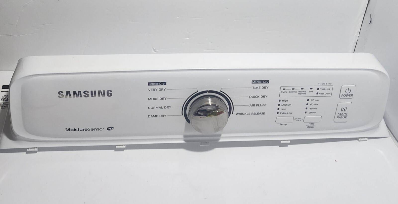 ️GENUINE SAMSUNG WASHER MACHINE CONTROLS PANEL PART #06DC9201736A ...