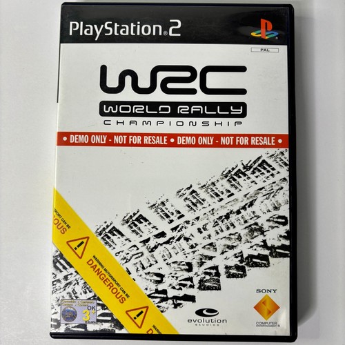 WRC World Rally Championship Demo PS2 PlayStation 2 PAL With Insert ...
