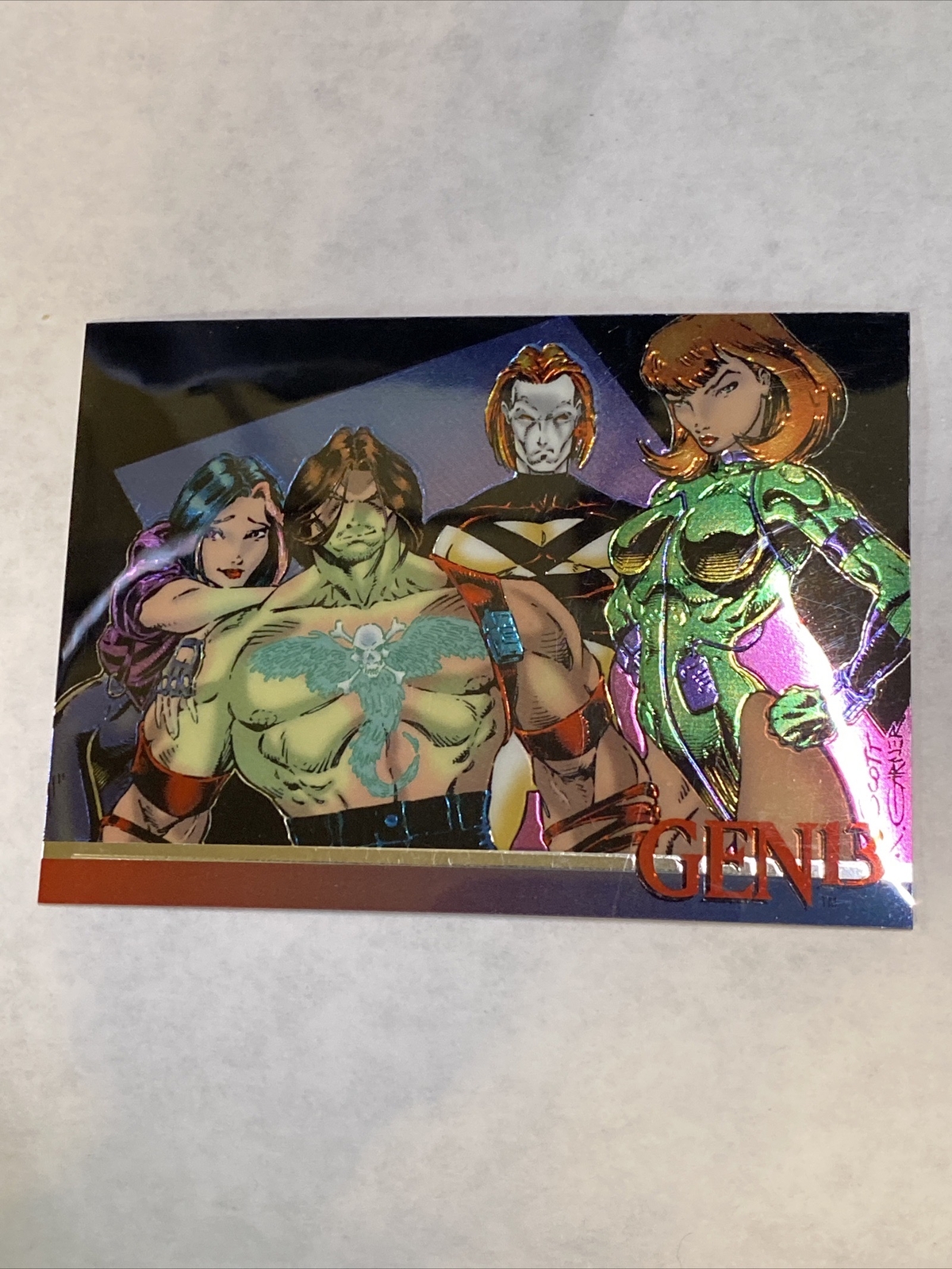 GEN 13 FAIRCHILD IMAGE COMICS WIZARD PROMO CARD NO. 7 CHROME | eBay