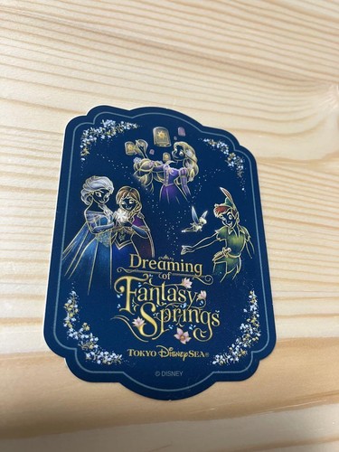 Disneysea Fantasy Springs Limited Time Sticker | eBay