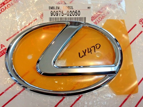 *NEW LEXUS LX470 CHROME GRILLE EMBLEM 2002-2005 OEM GENUINE AND GX470 ...