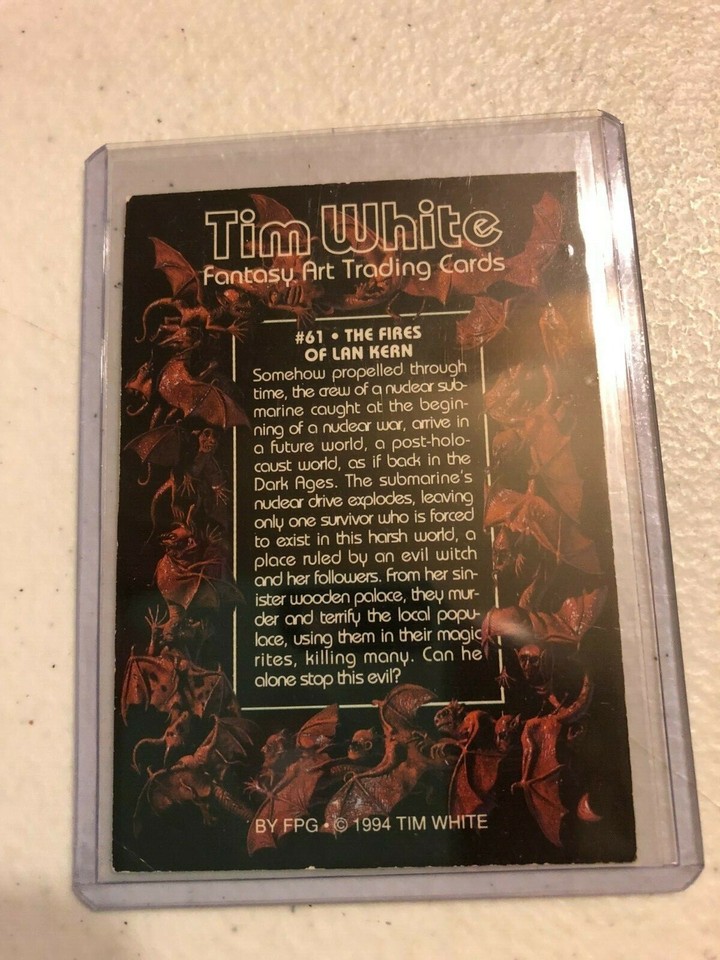 FPG AUTOGRAPHED TRADING CARD TIM WHITE GOLD SEAL | eBay