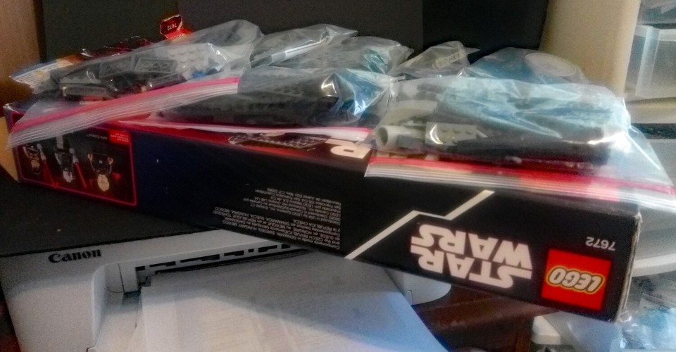 Preowned Lego ROGUE SHADOW Star Wars 7672 No Manuals No Stickers No ...