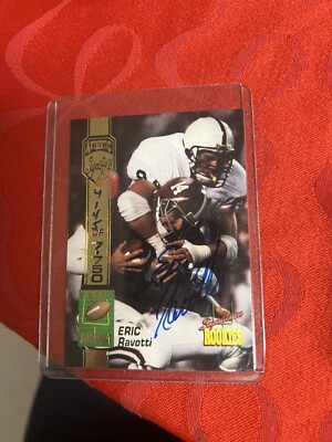 1994 Signature Rookies Bonus Autographs Eric Ravotti | eBay