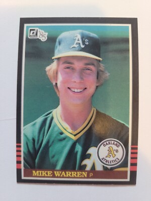 1985 DONRUSS MIKE WARREN #278 NM | eBay