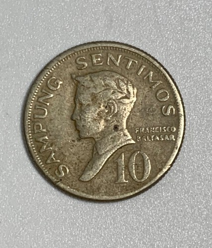 1972 Philippines 10 Sentimos - Sampung Sentimos - Francisco Baltasar ...