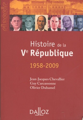 Histoire de la 5e République : (1958-2009) | eBay