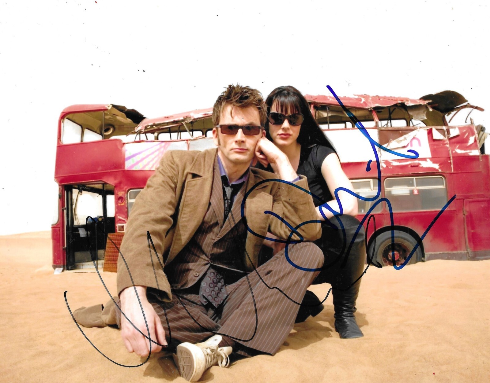 David Tennant/Michelle Ryan Signed Doctor Who 10x8 Photo AFTAL | eBay
