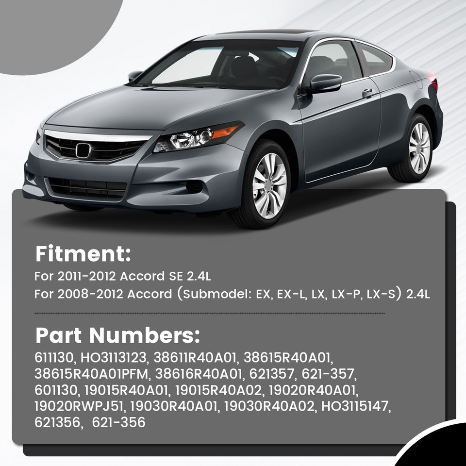 OEM Radiator Cooling Fan Assembly for 2008-2012 Honda Accord 2.4L ...